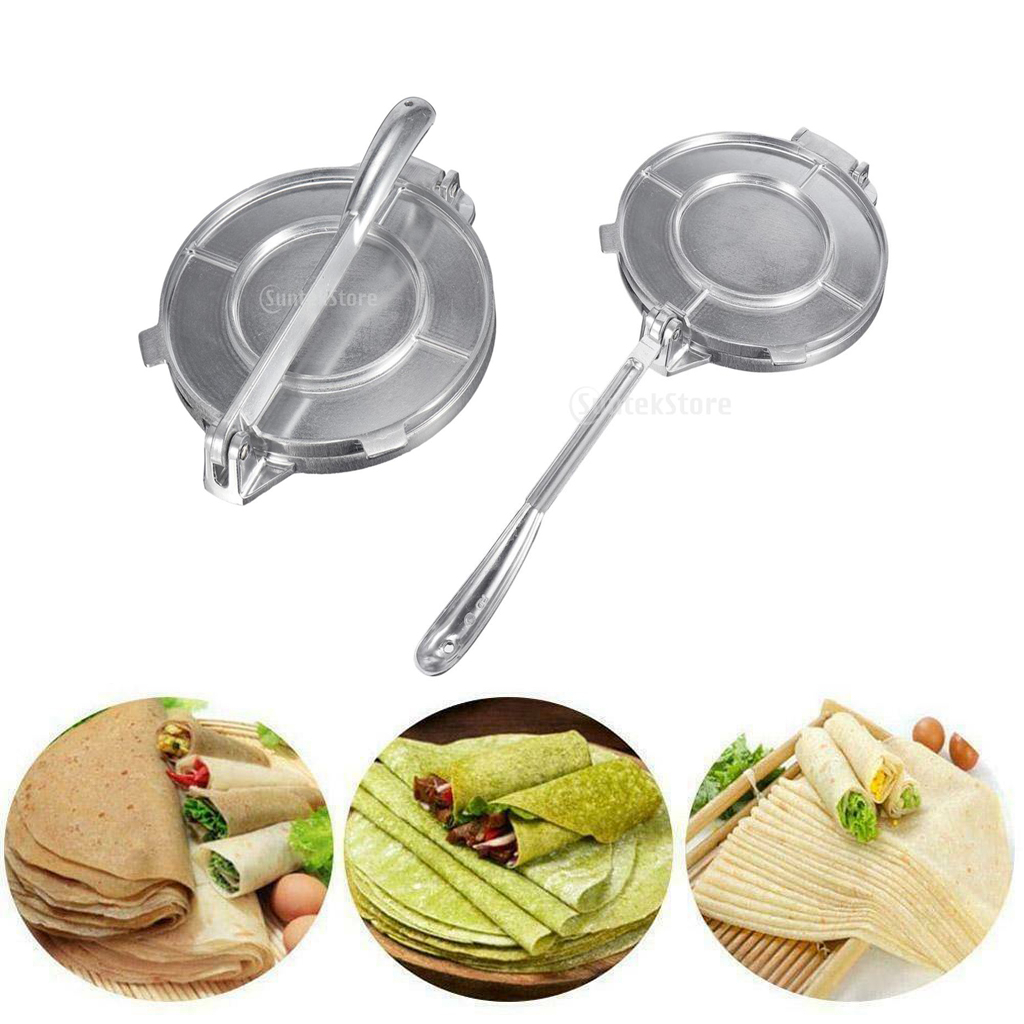 [simpleloveMY] Tortilla Maker 6.5inch Non-Stick DIY Corn Flour Roti ...