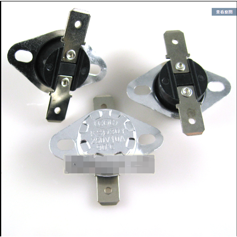 Ksd301 Temperature Control Switch 45/50/55/60/65/70/75/80-240 Degree 10A250V Temperature ...