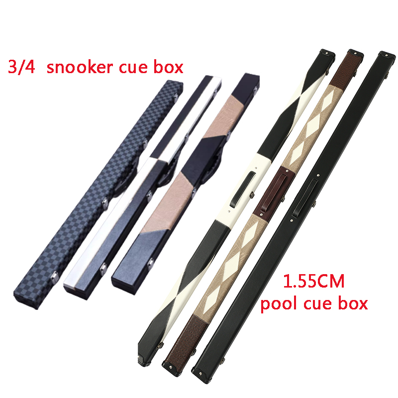 3/4 snooker cue box 1.55CM pool cue box 台球杆盒 | Shopee Malaysia