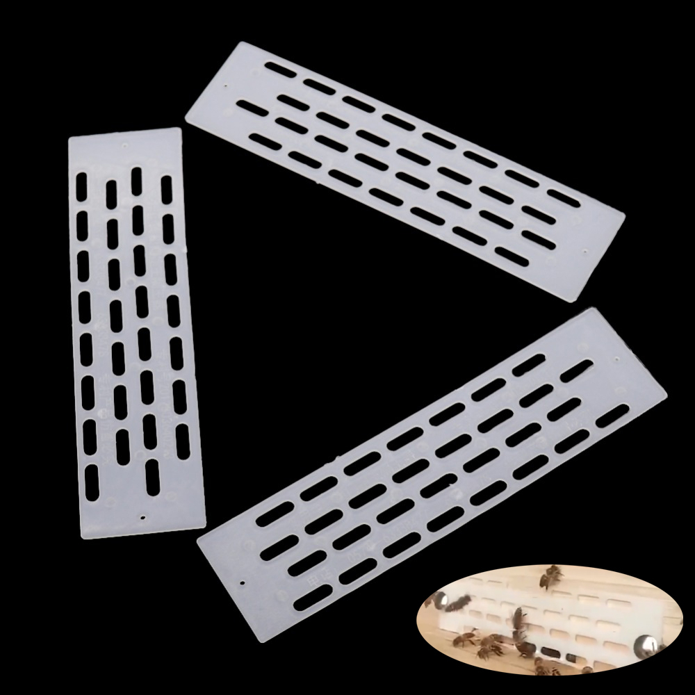 5 Pcs Beehive Door Anti-Bee Queen Escape Plastic Frame Beehive Barrier ...