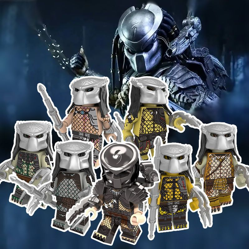 Alien Predator Bricks Figure Block Toys Minifigure pg2160-2167 | Shopee ...