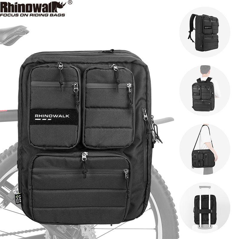 Rhinowalk Outdoor Multifunctional Bike Pannier Bag (25L) | Shopee Malaysia