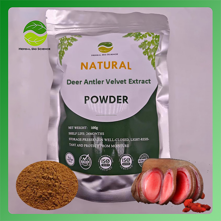 100g/200g/500g Deer Antler Velvet Extract Powder/Antioxidant/Liver ...