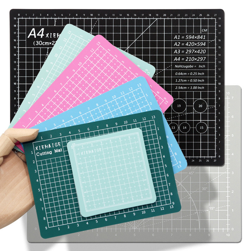 Mini Self-Cutting Board Paper Pad Pad Utility Pen Knife Cutting Board ...