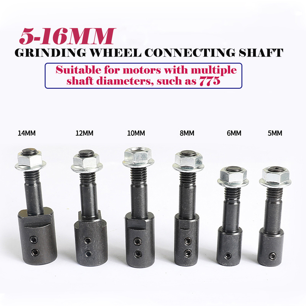 Wheel Connecting Shaft Inner Hole 5-16mm Motor Accessory 775 Motor ...