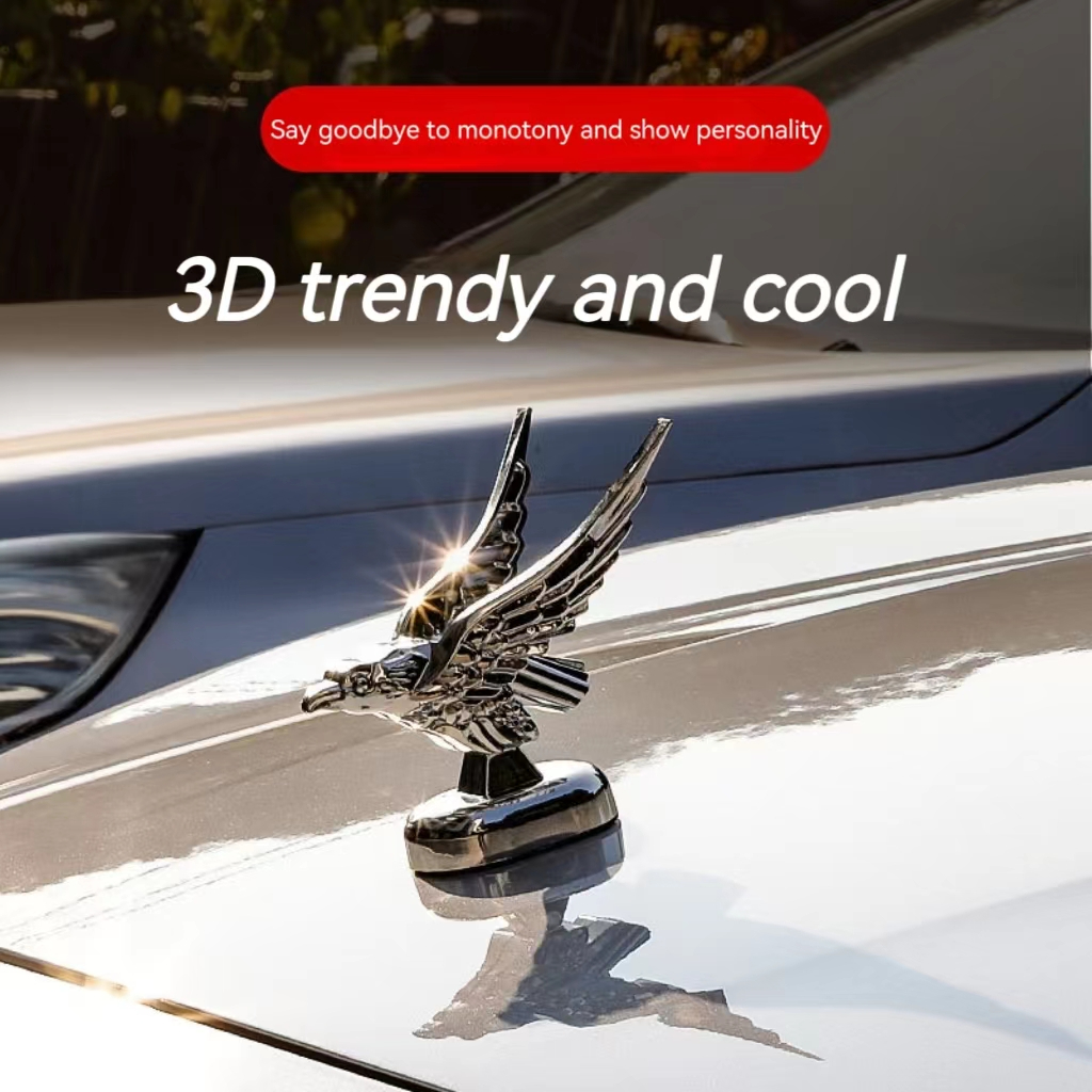 Automobile hood decoration metal car head three-dimensional logo 3D ...