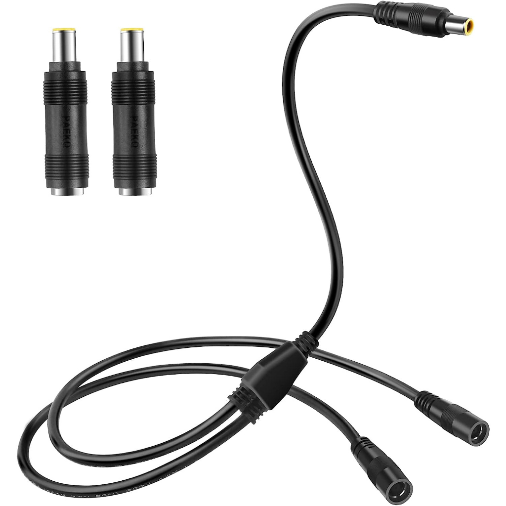 Solar Adapter 8mm Splitter,DC8mm Female and Male Combiner Cable Y ...