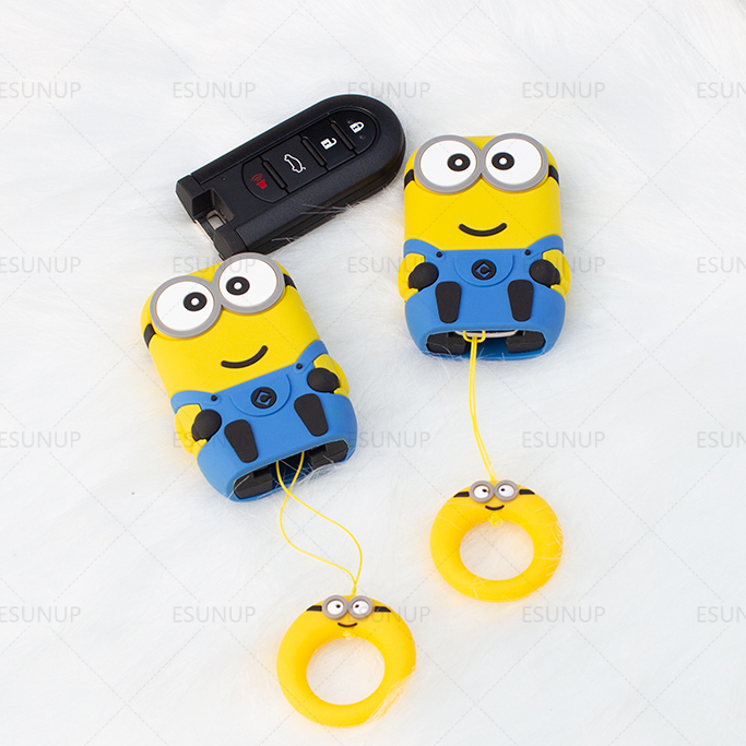 Cartoon Minions key case for Perodua Bezza Aruz Axia Myvi 2018-2021 ...