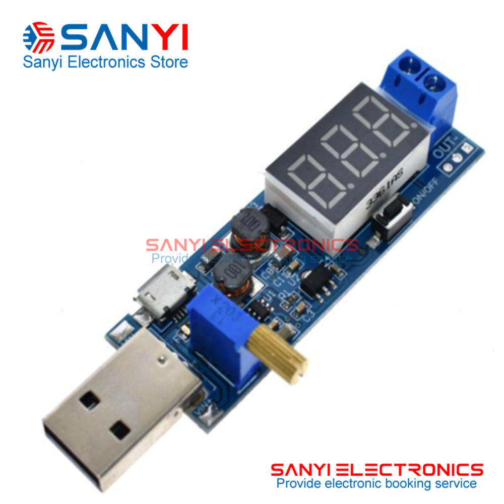 Dc-dc USB Booster Power Supply Voltage Regulator Module 5V to 3.3V 9V 12V 24V Desktop Power ...