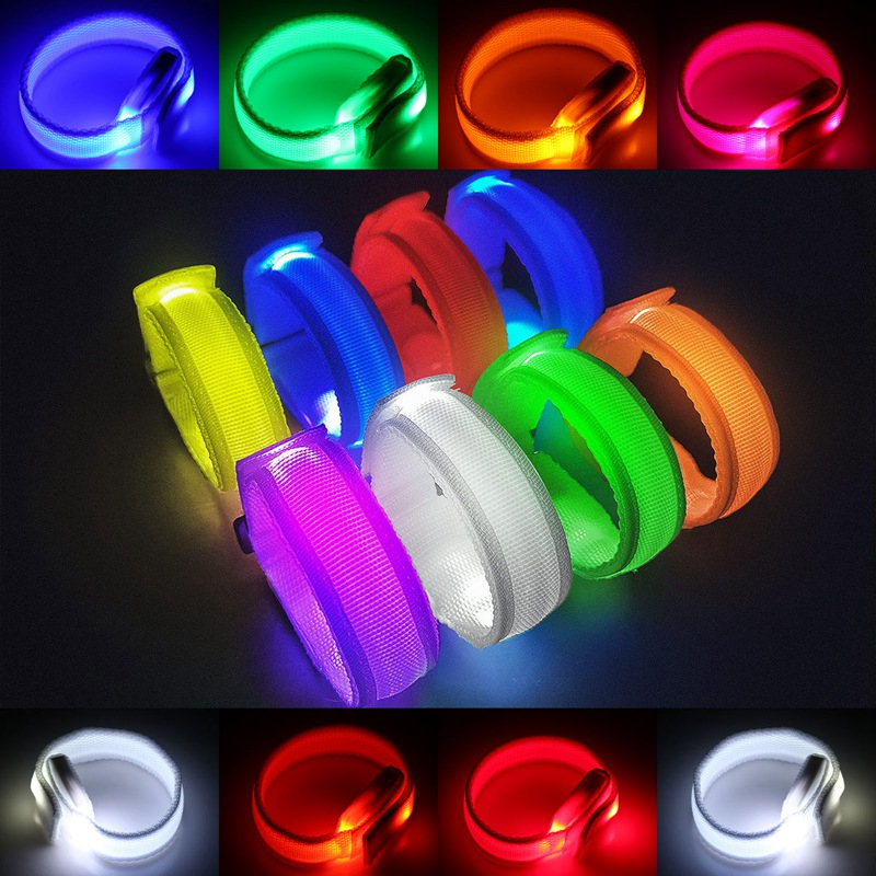 LED Wristband Light Up Wristbands for Bar Concerts Festivals Sports ...