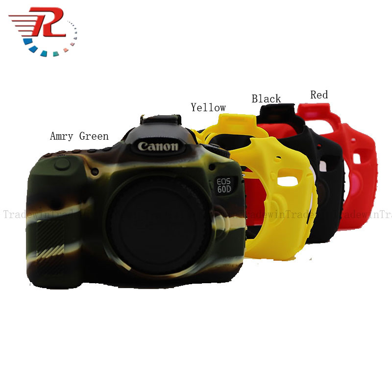 Silicone Rubber Camera Body Case Cover For Canon EOS 60D | Shopee Malaysia