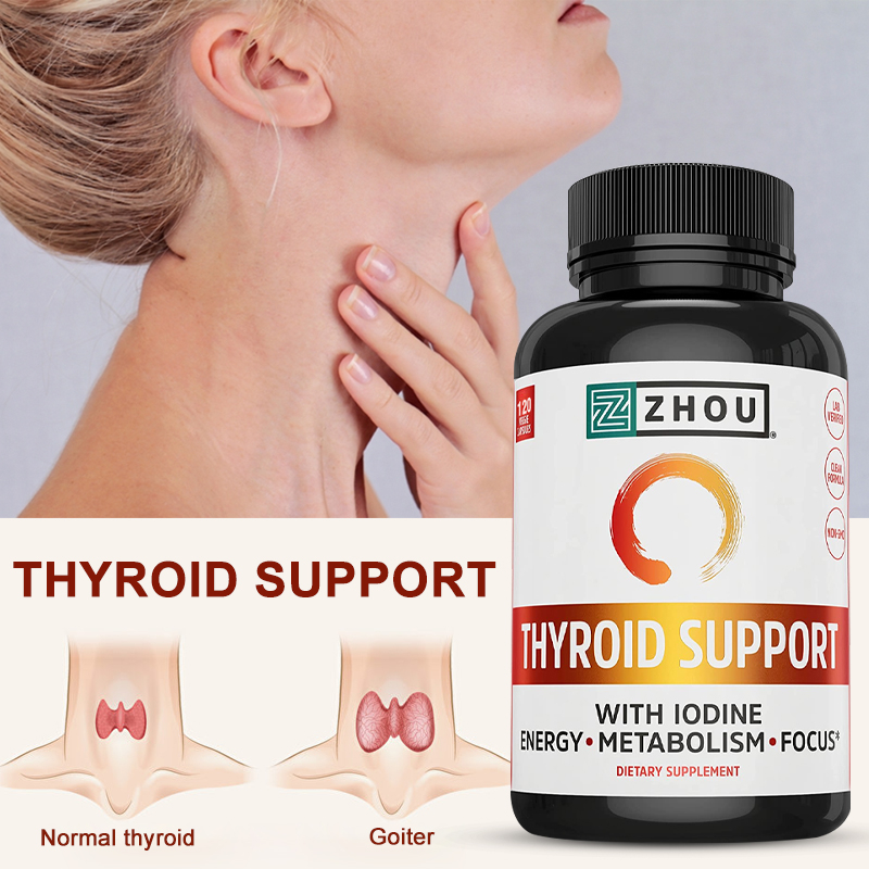Thyroid Support Complex with Iodine Complex - Vegetarian, Gluten Free ... Thyroid Support Complex with Iodine Complex - Vegetarian, Gluten Free ...