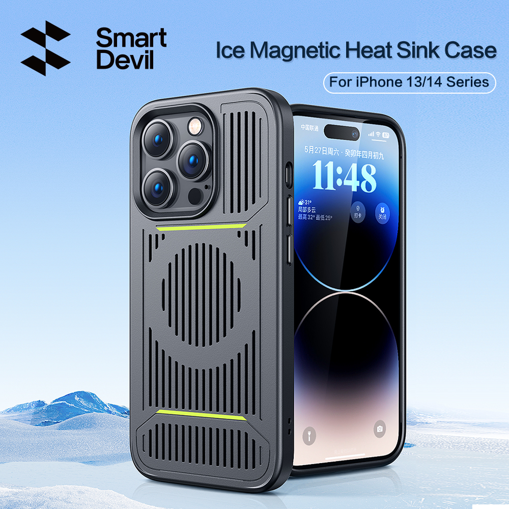 SmartDevil Ice Cooling Case For iPhone14Pro/iPhone13/14promax Cooling ...
