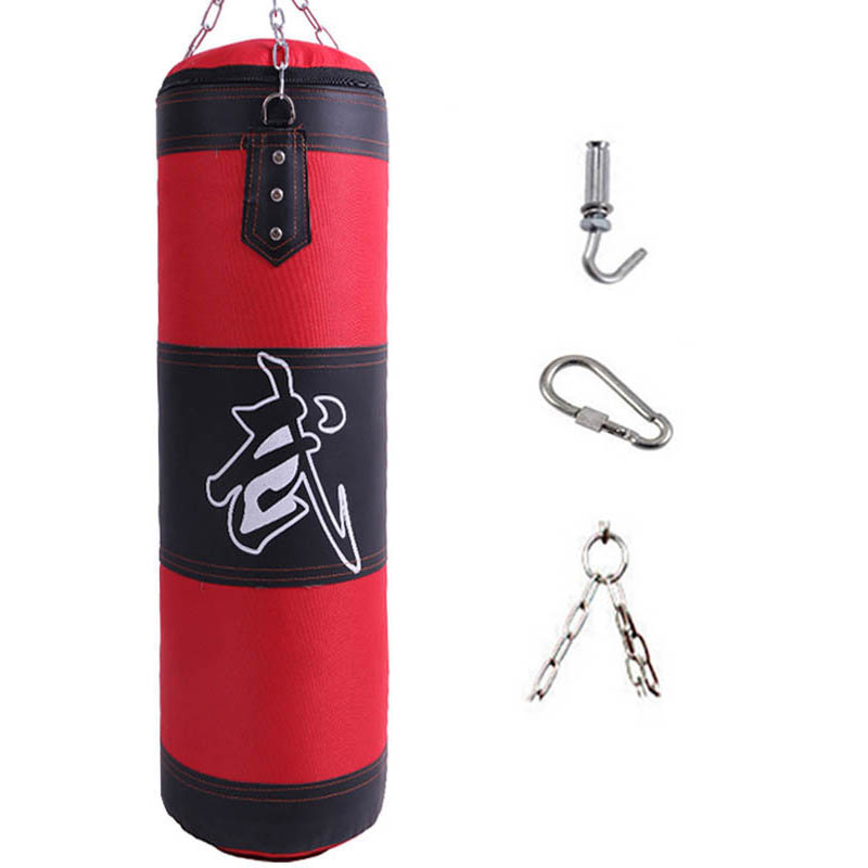 1 set of boxing sandbag bag including hook durable boxing training ...