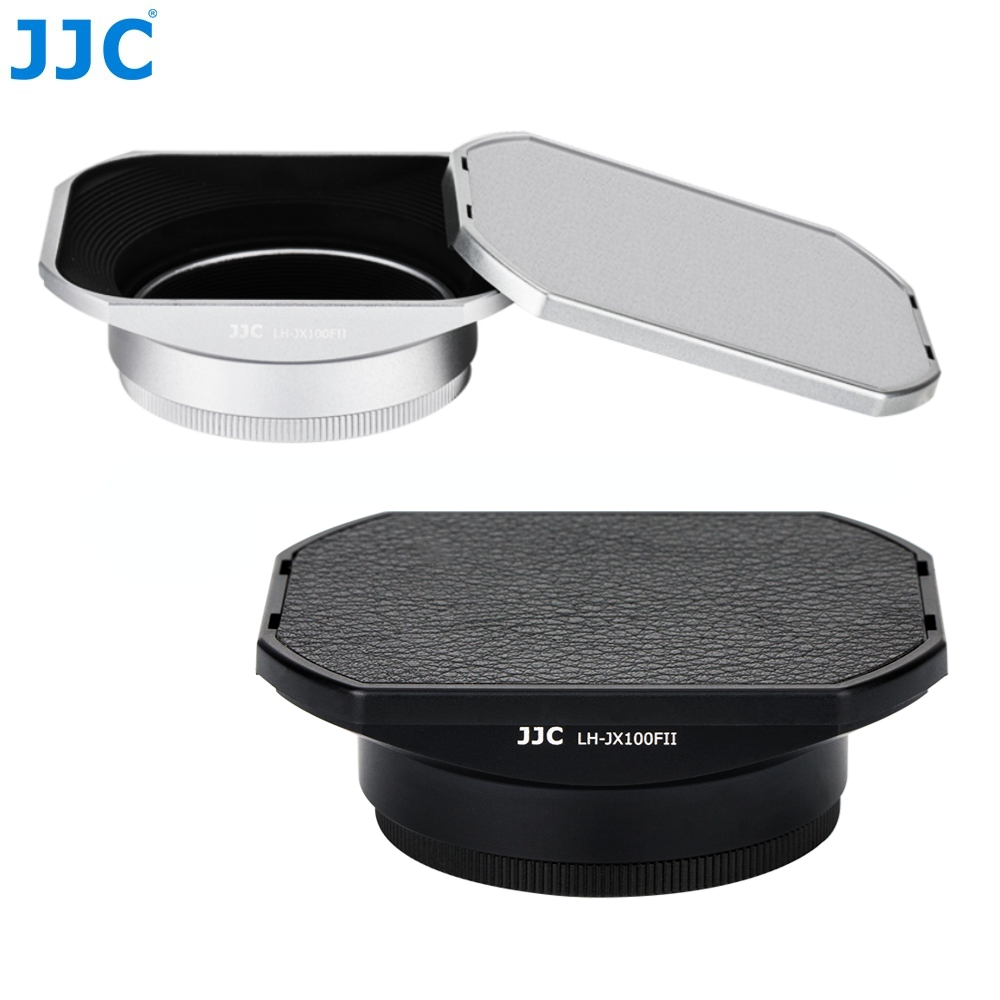 JJC Square Lens Hood for Fuji Fujifilm X100VI X100V X100F X100S X100T X100 X70 Camera Replace LH ...