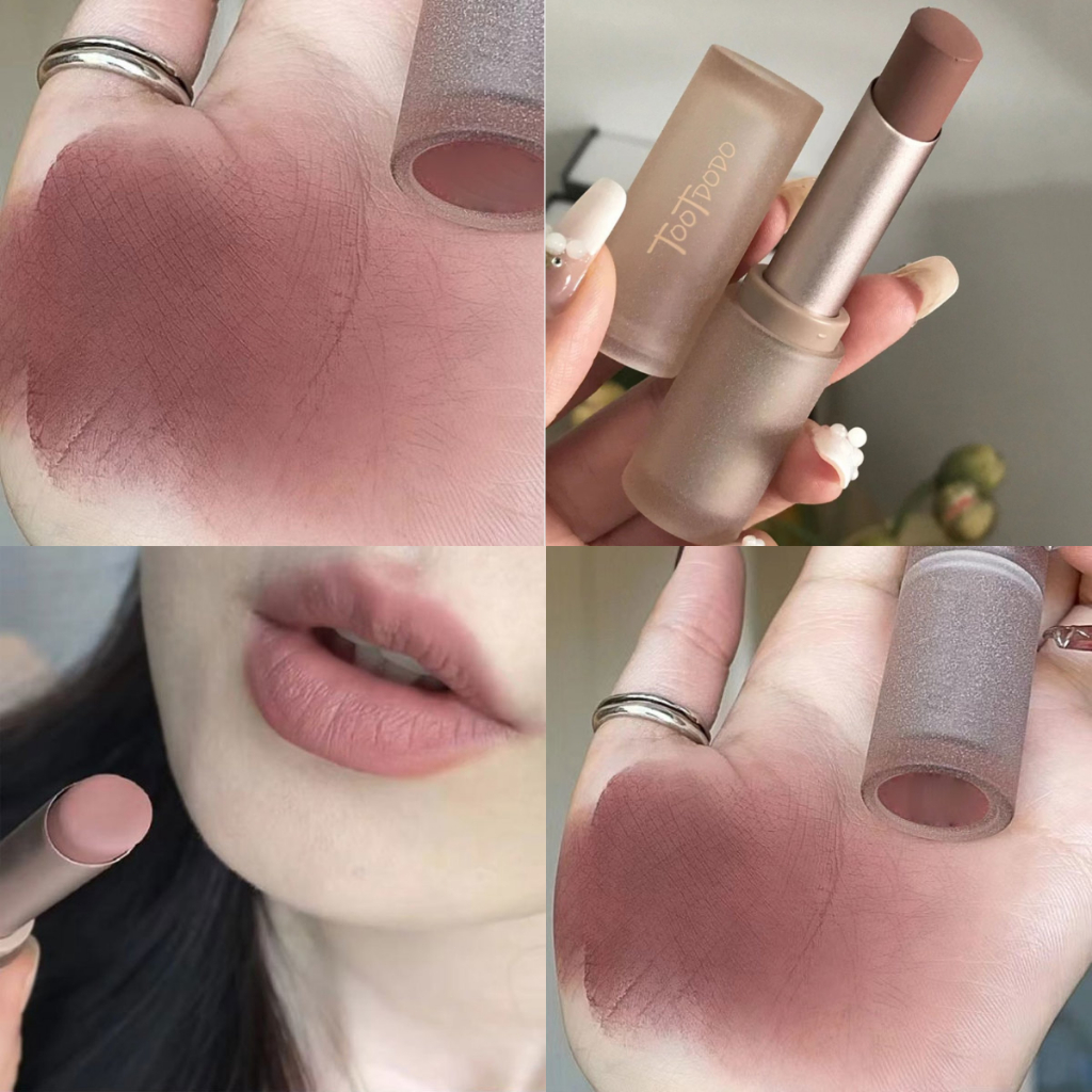 Toot Dodo Matte Transparent Transparent Whitening Solid Lipstick Waterproof | Shopee Malaysia