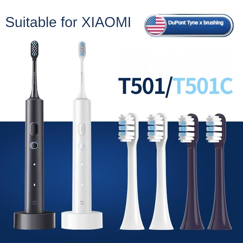 XiaoMI T501/T501C/MES607/MES605/MES608 Mijia Mi Electric Toothbrush Sonic Soft Refill Tooth ...