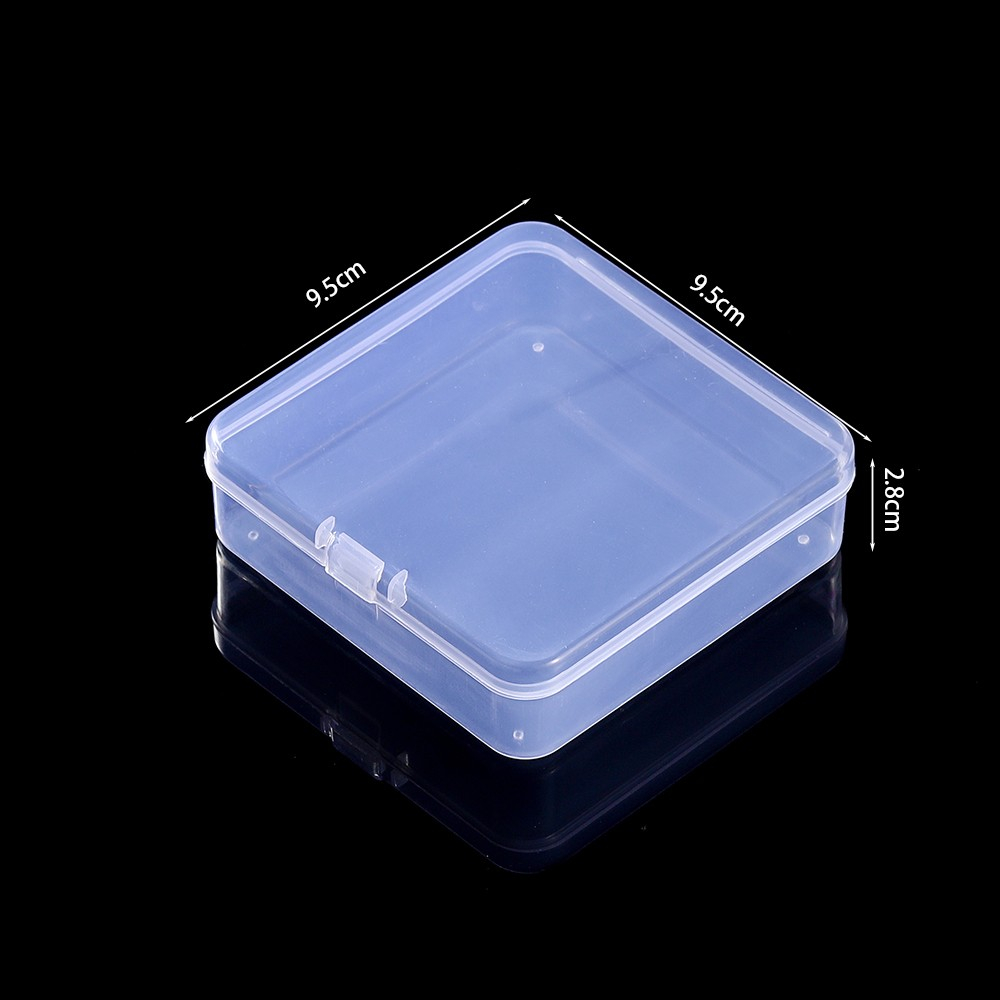 Plastic Rectangle Slot Adjustable Jewelry Necklace Transparent Storage ...