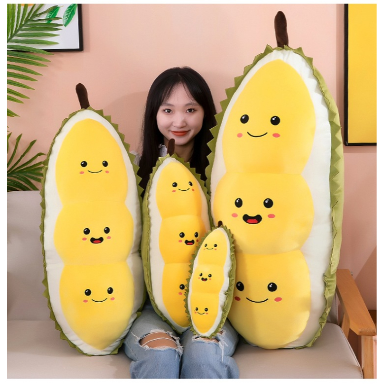 Super soft durian Stuffed toy kawaii durian pillow Plush toy girls ...