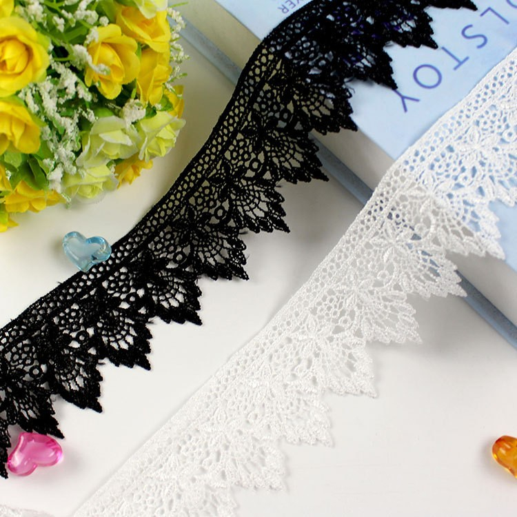1yard Lace Woven Fabric For Clothing Lace Accessories | Shopee Malaysia