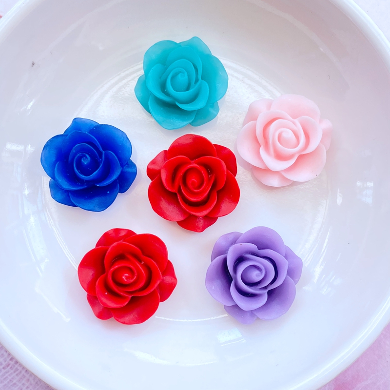 Girl DIY Resin Flower Pendant Accessories 10 Pieces | Shopee Malaysia