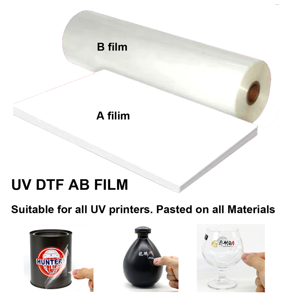 UV DTF film A3 waterproof LOGO transfer sticker for L1800 L805 P400 TX800 XP600 UV Printer ...