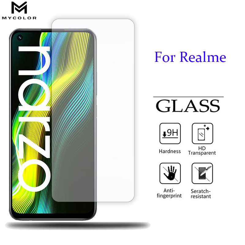 Tempered glass For Realme real me C67 C61 C63 C65s C65 C55 C53 C51 C51s C35 C30 C30s C25 C25s ...