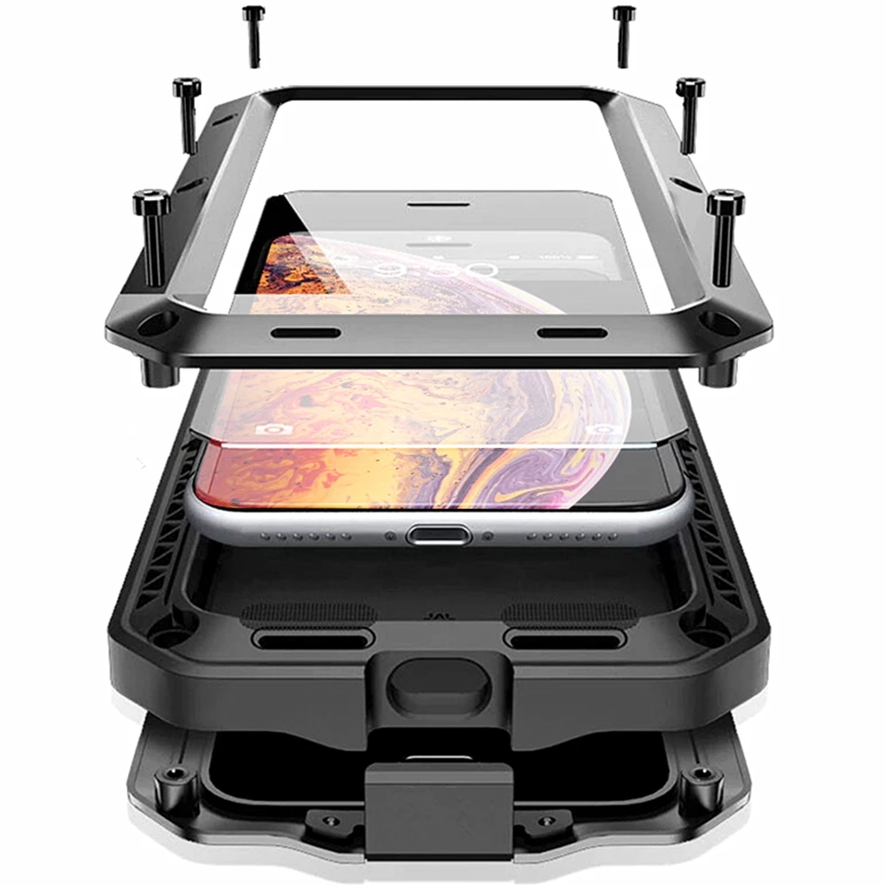 LOVE MEI 360 Full Protective waterproof Shockproof armor phone Case for ...
