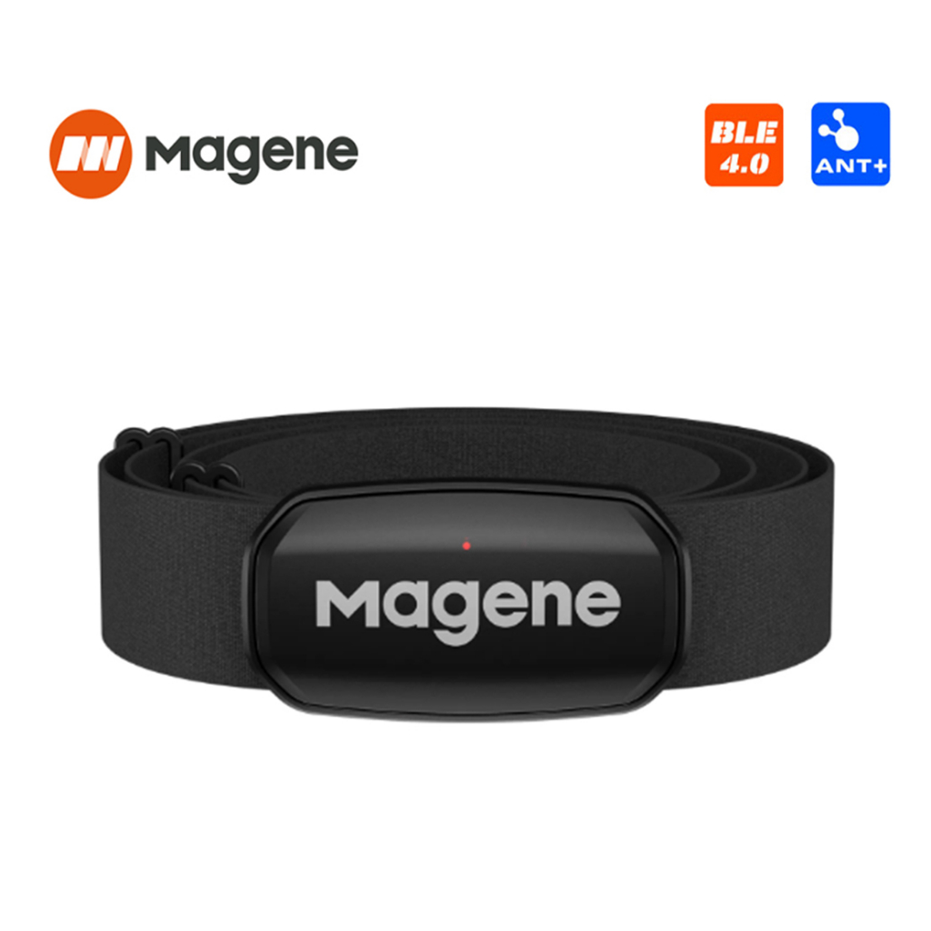 Magene H303 Heart Rate Sensor Bluetooth ANT HR Monitor With Chest Strap ...