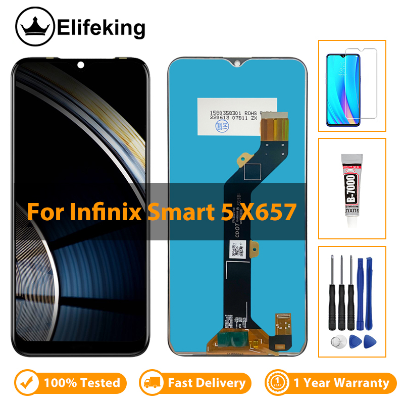Original For Infinix Smart 5 X657 X657C LCD Display Touch Screen ...