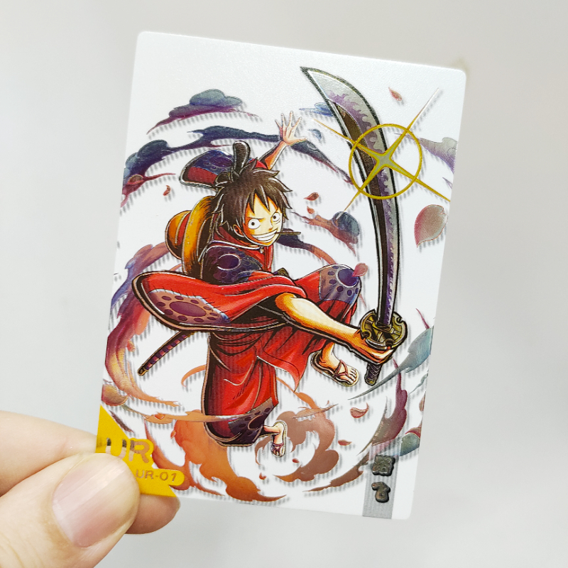 One Piece Character Card Anime Flash Card Collection Rank UR 88*63*0 ...