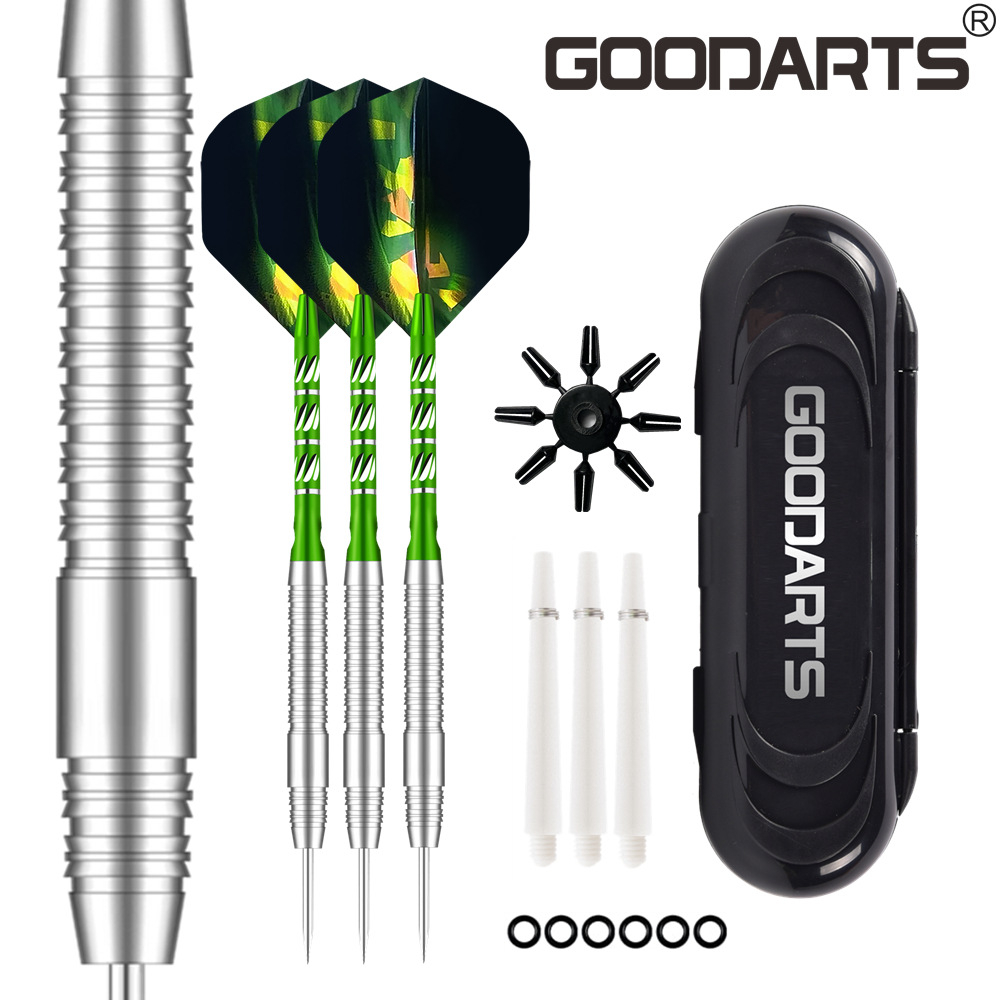 GOODARTS 24 Grams Tungsten Steel Tip Dart Set Professional 90% Tungsten ...