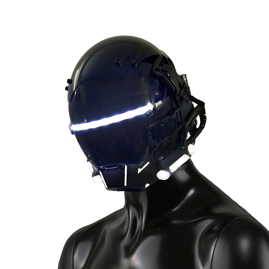 Cyberpunk Mask Cosplay For Adults Mechanical Style Science Fiction ...