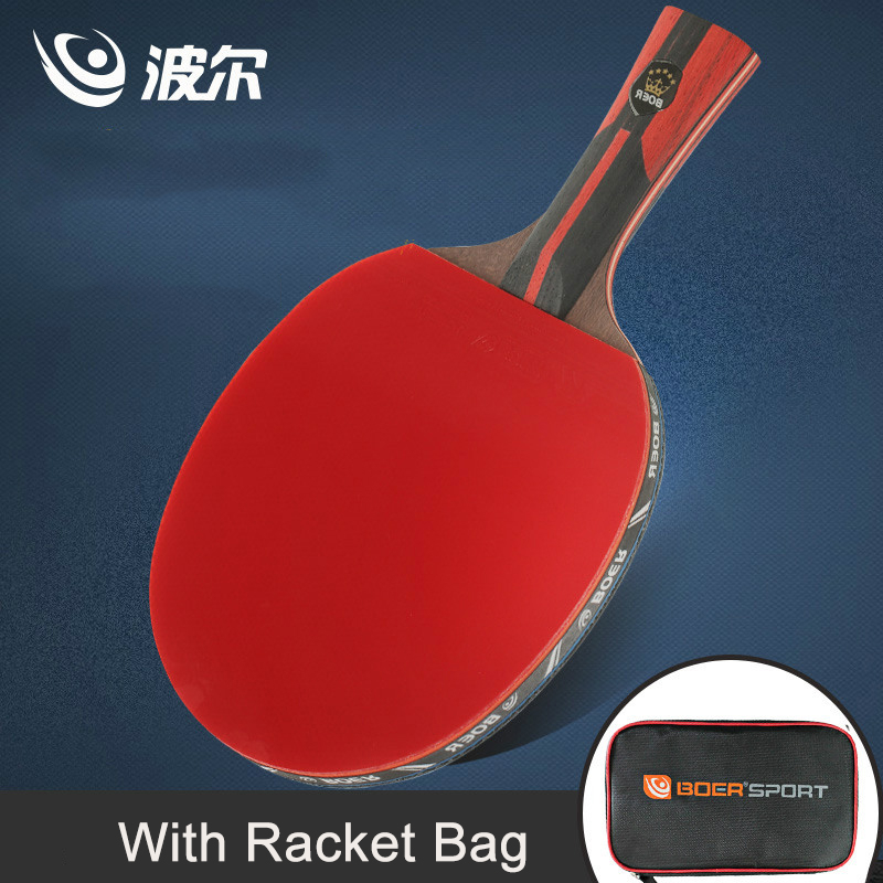 Original Boer Table Tennis Racket Finished Pingpong Rackets Three ...