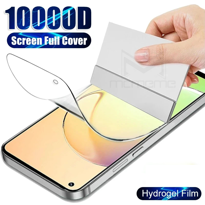 Realme 13 12 12+ 11 11x 10T 10 8i 8 5G 9i 9 Pro Plus 7 7i 5 5i 5s 6s 6 Hydrogel Soft Screen ...