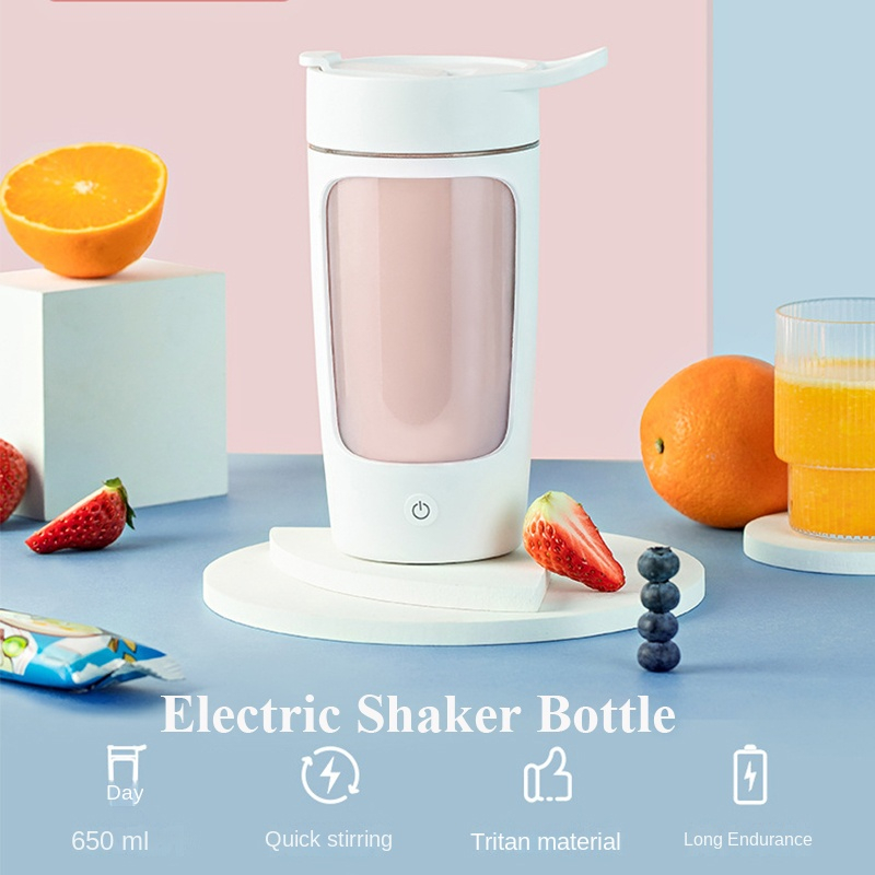 Electric Protein Shaker Bottle Made with USB Shaker Cups for Protein ...