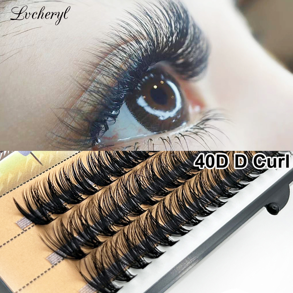 Lvcheryl [Ready Stock] 10/20/30/40D Eyelash Extension Natural Mink ...