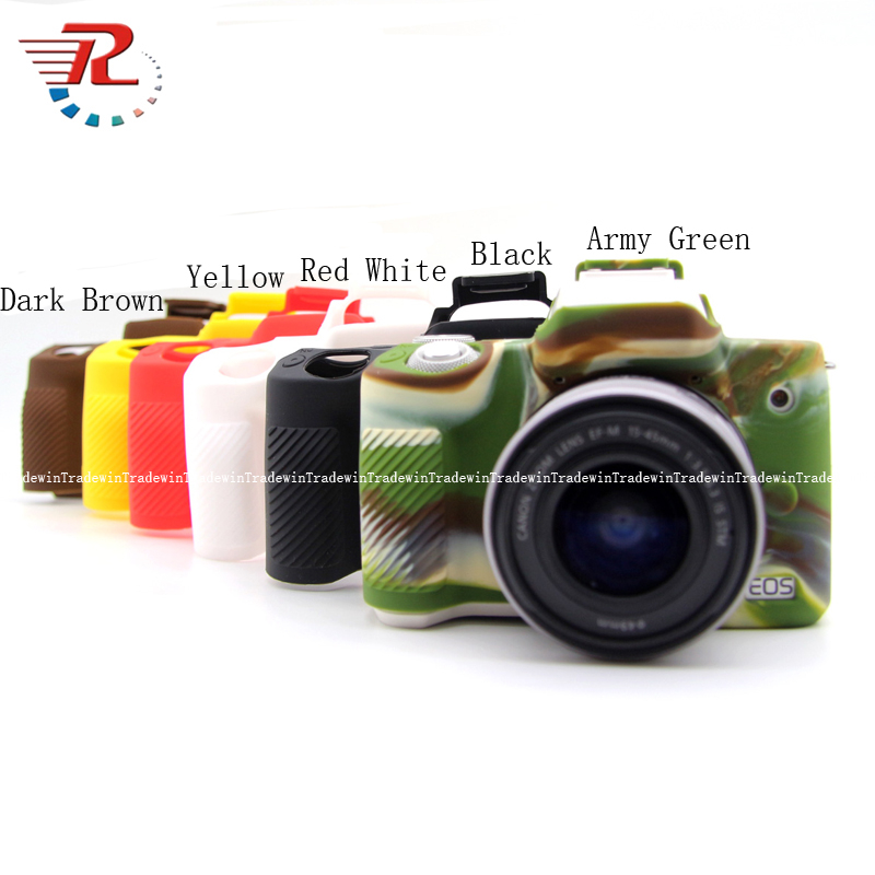 Soft Silicone Rubber Camera Body Cover Case For Canon EOS M50 | Shopee ...