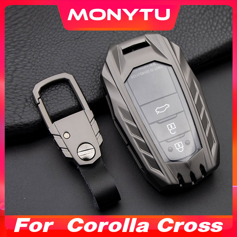 Aluminium Alloy Car Key Case Cover Keychain Protection Case For Toyota ...
