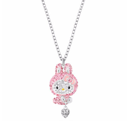 Swarovski HelloKitty Rabbit Necklace Sweet and Cute Rabbit Shape ...