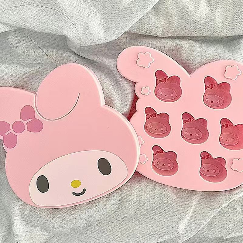 Sanrio Cinnamoroll Ice Cube Tray Melody Purin DIY PP Mold Jelly Maker ...