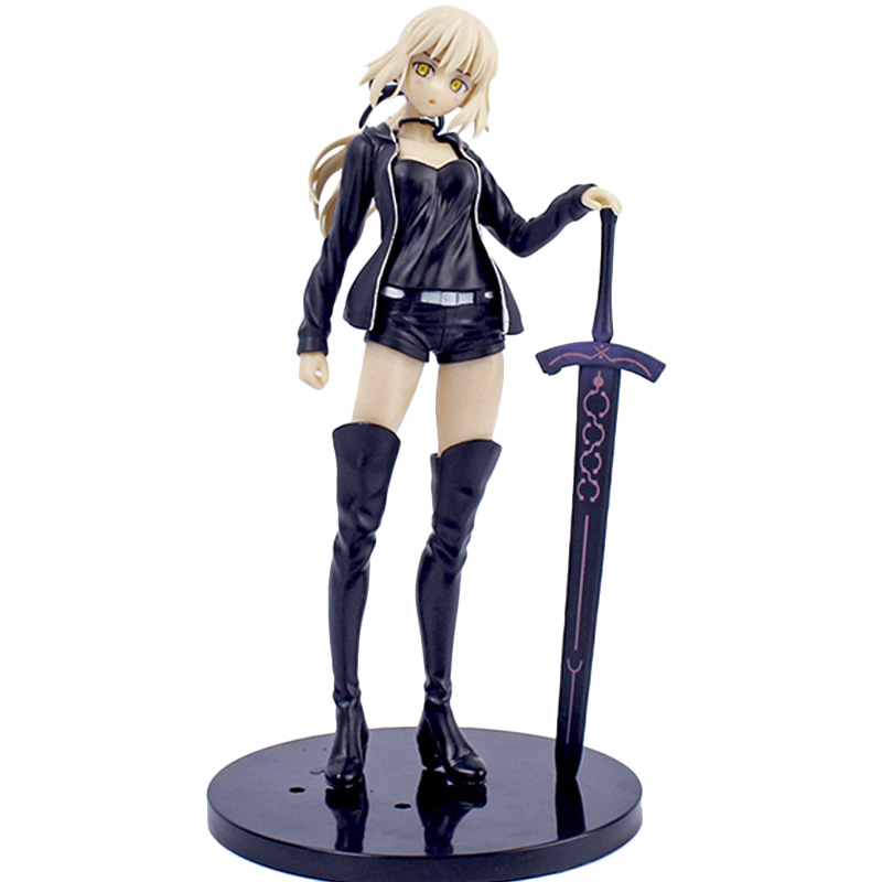 Saber Action Figure Fate Stay Night Anime Collectible Doll Kids Toys ...
