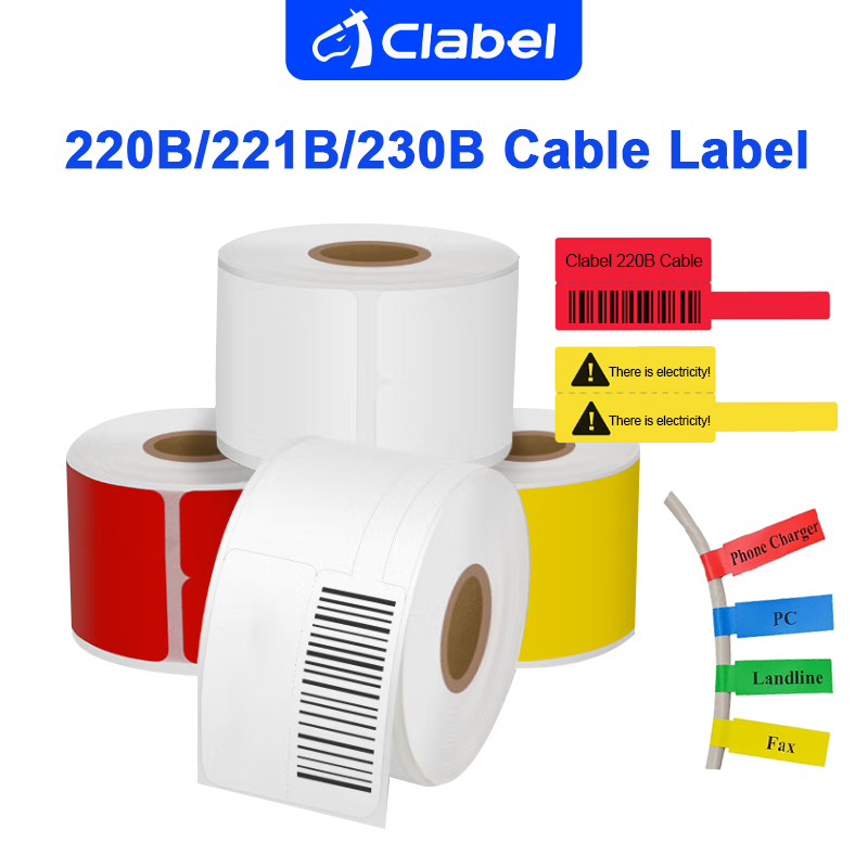 CLABEL 220B/230B/221B Label Printer Wire And Cable Thermal Label ...