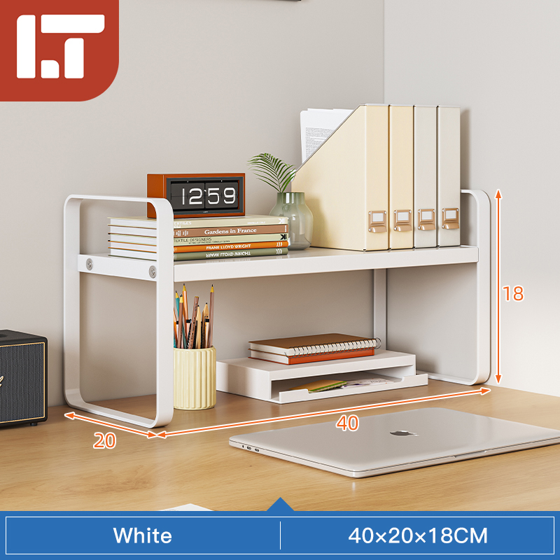 Desktop Rack Table Shelf Book Rack Desk Organizer Storage Rack Book ...