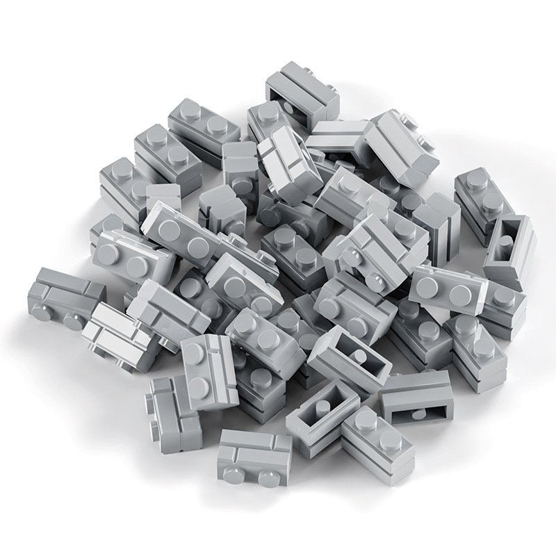 Wall Brick Modified 1x2 with Masonry Profile 98283 15533 Building ...