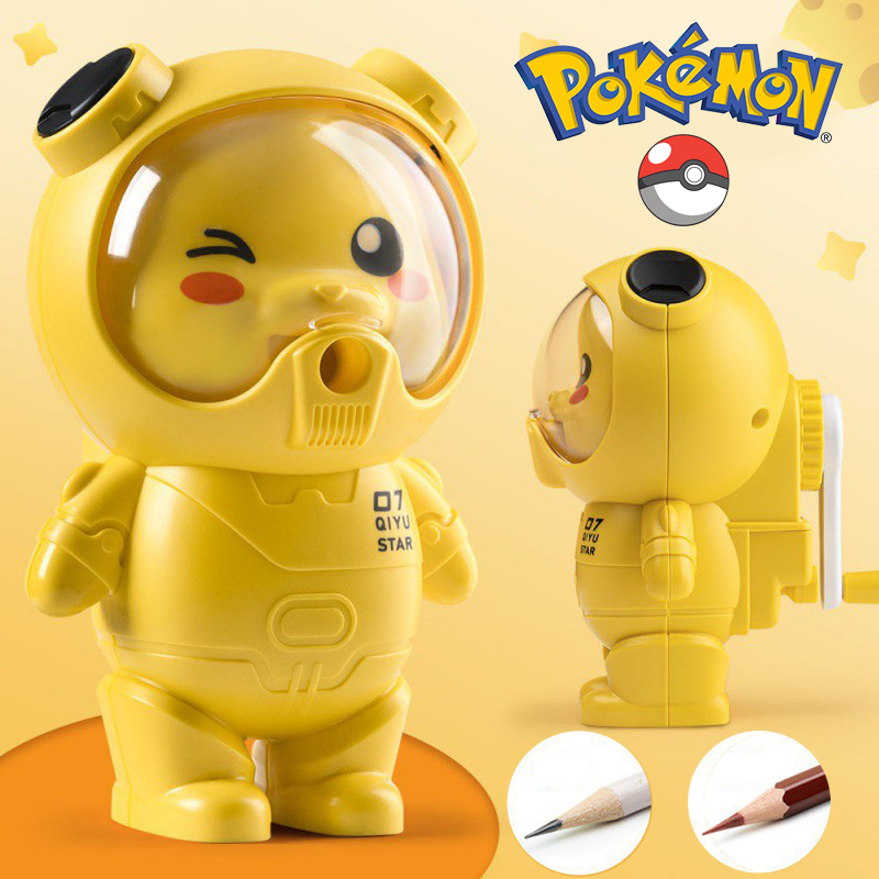 Pokemon Pikachu Children's Pencil Sharpener Cute Animation Doll Student ...