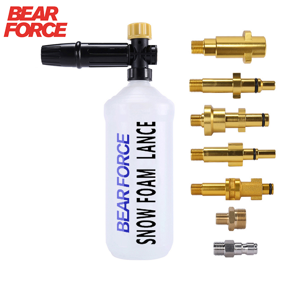 BEAR FORCE Pressure Washer Adjusable Foam Cannon Car Washer Snow Foam ...