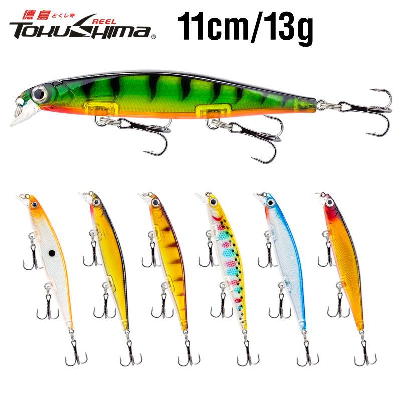 1Pcs 11cm/13g Slow Sinking Minnow 3D Eyes Laser Trolling Fishing Lure Crankbait Pencil Swimbait ...