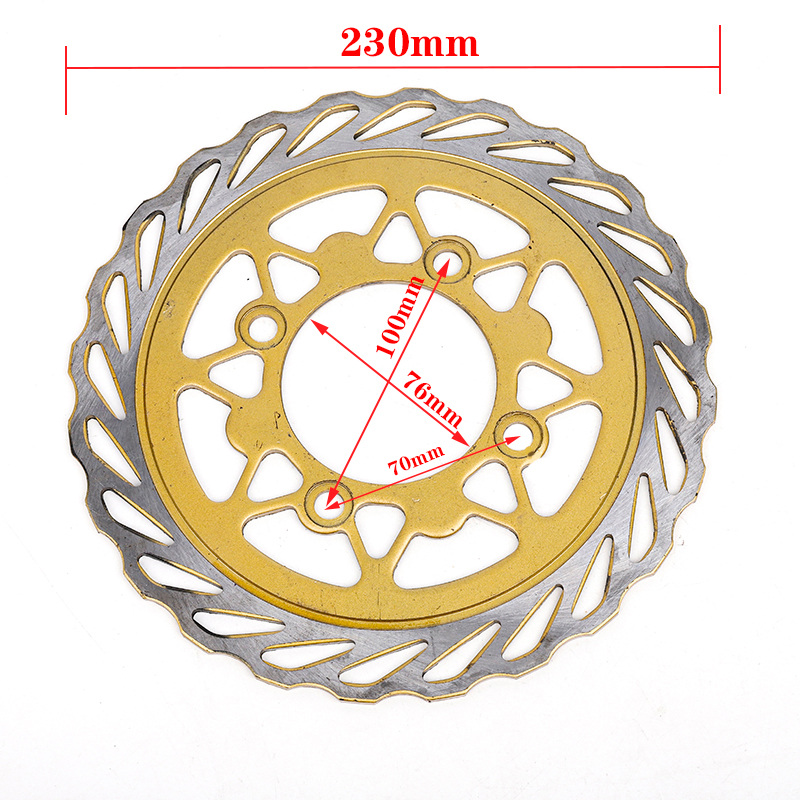 Front Rear Brake Disc Rotor For 110cc 125cc 150cc 200cc 250cc ATV UTV ...