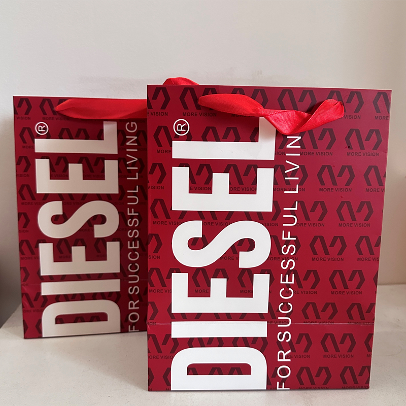 DIESEL Gift Wrap Paper Bag Gift Bag | Shopee Malaysia